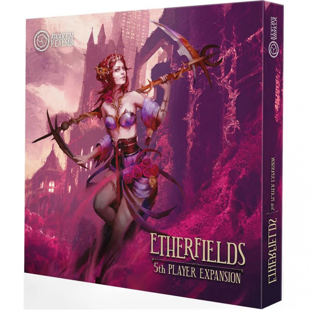 Deck-Building Etherfields : 5th player expansion Coopération - UltraJeux