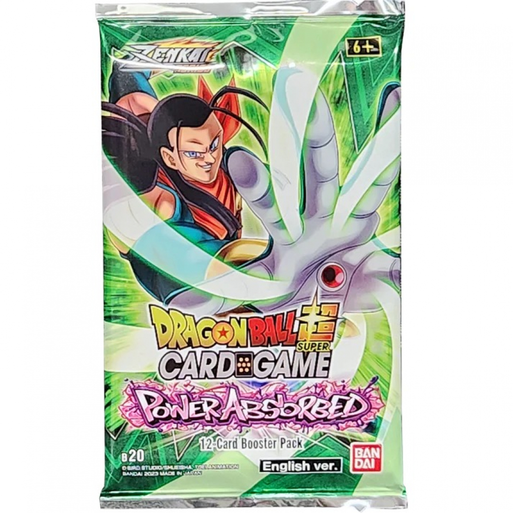 Booster Booster Dragon Ball Super Card Game B20 : Zenkai Series Power