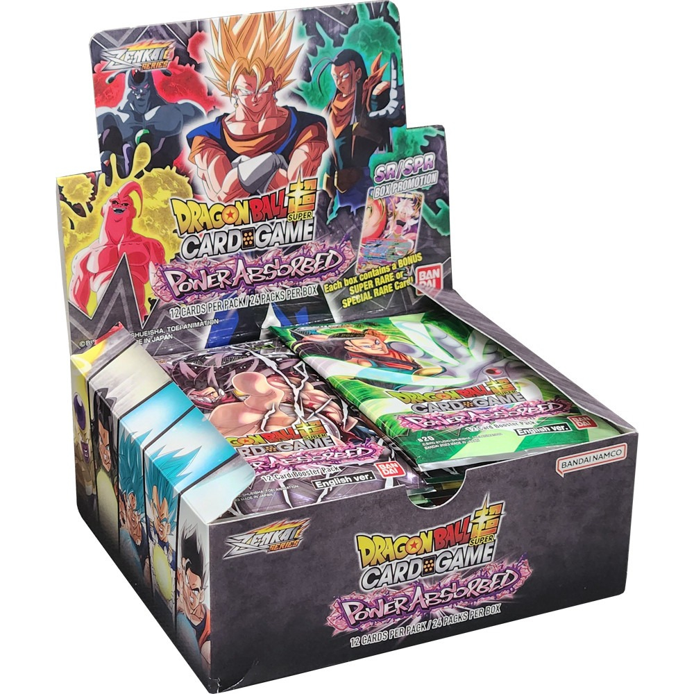 Dragon Ball Super Boite de 24 Boosters DBS CG B20 : Zenkai Series Powe