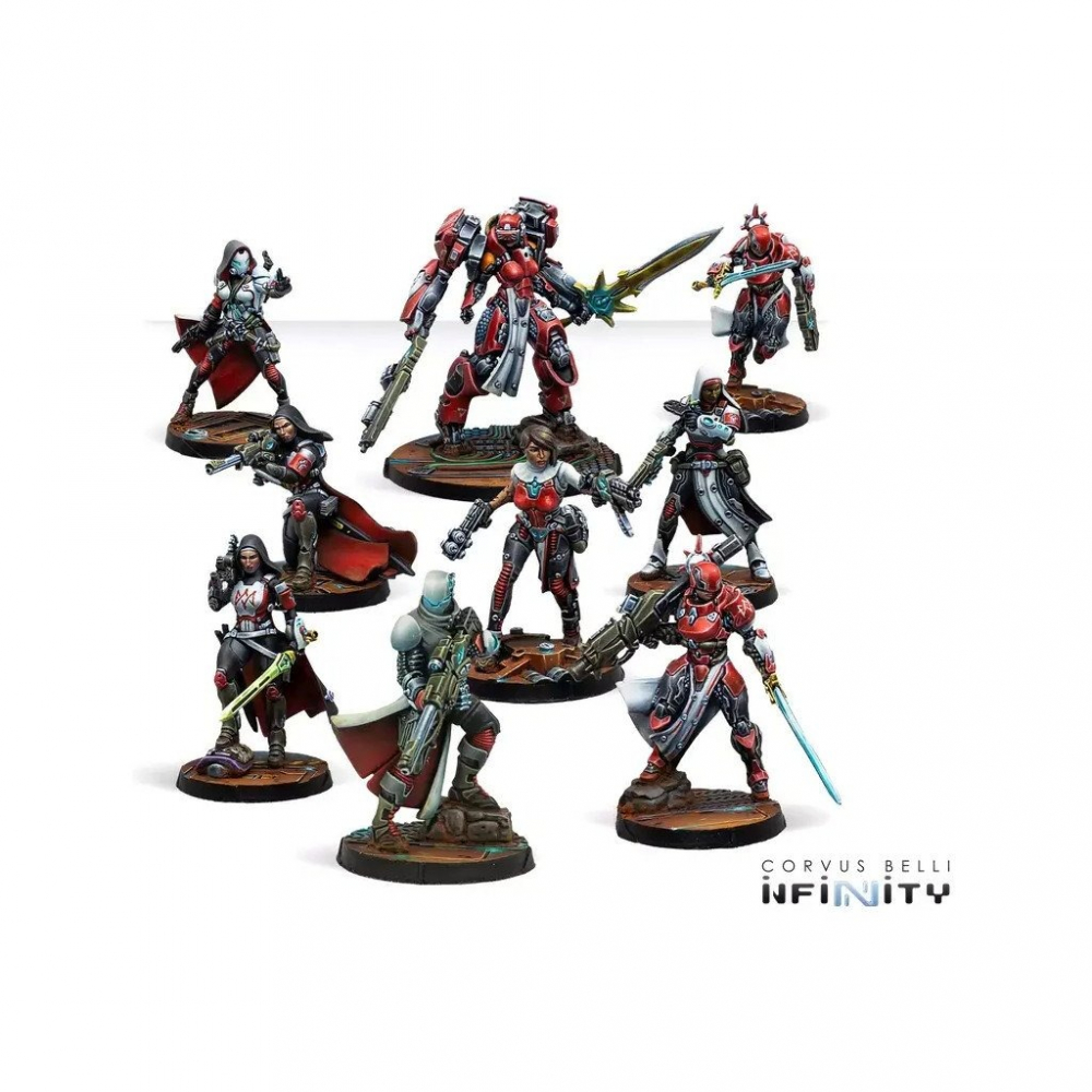 Figurines Infinity - Bakunin Observance Action Pack Stratégie - UltraJeux