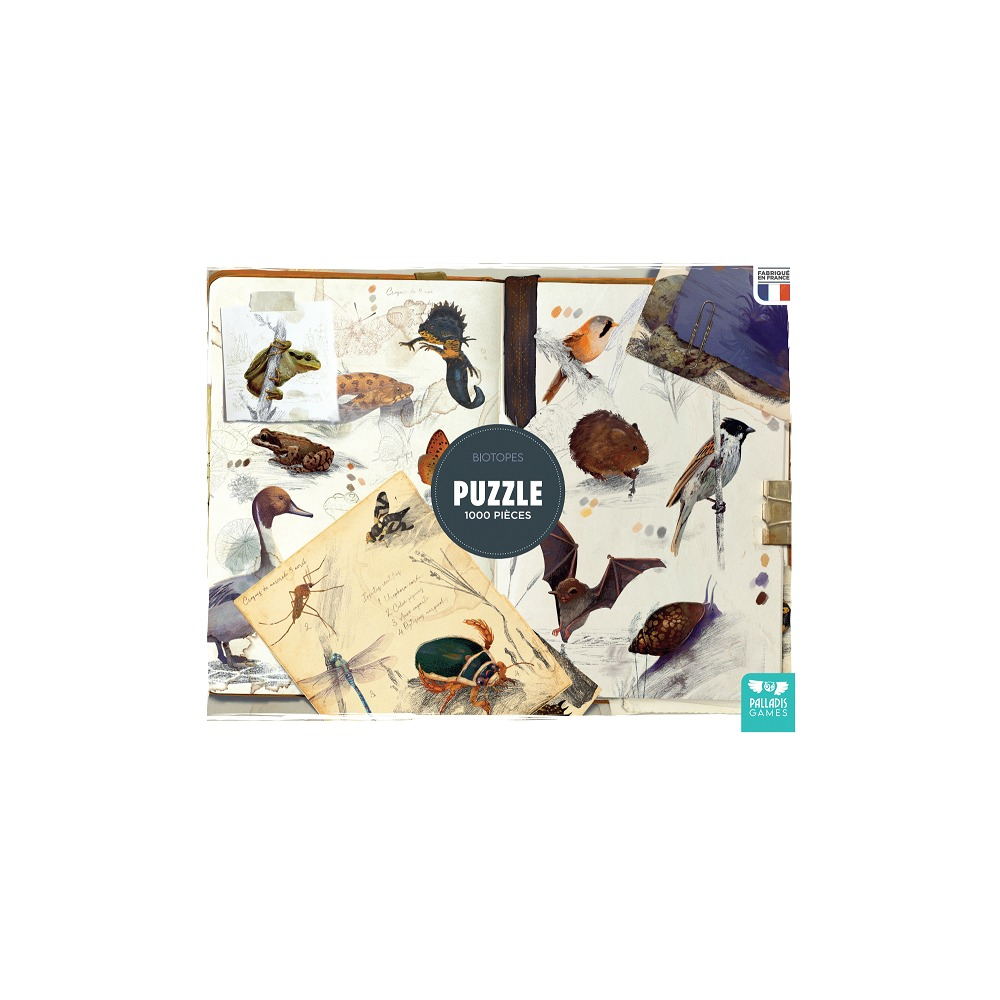Biotopes - Puzzle Zones Humides - 1000 pièces - Puzzles - Réflexion