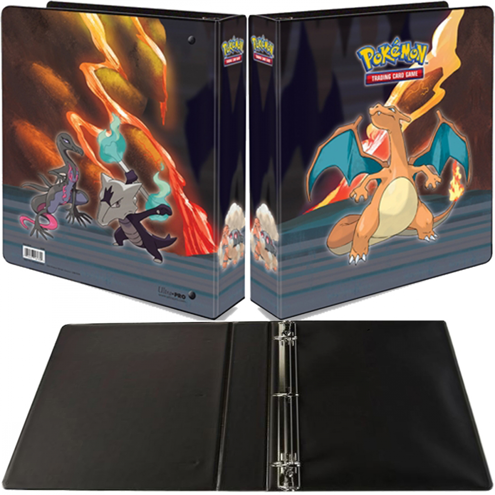 Classeur Grand Classeur À Anneaux - Scorching Summit Pokémon - UltraJeux