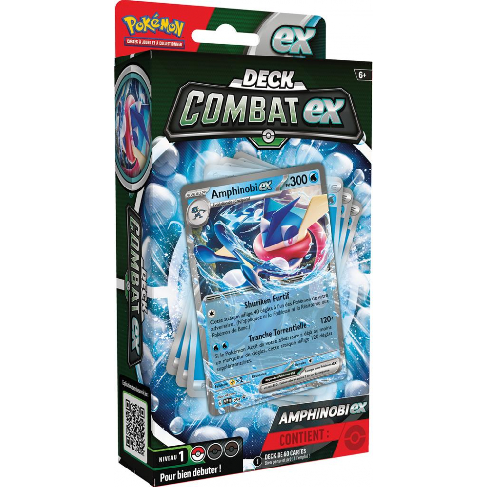 Deck Deck de Combat - Amphinobi Ex Pokémon - UltraJeux