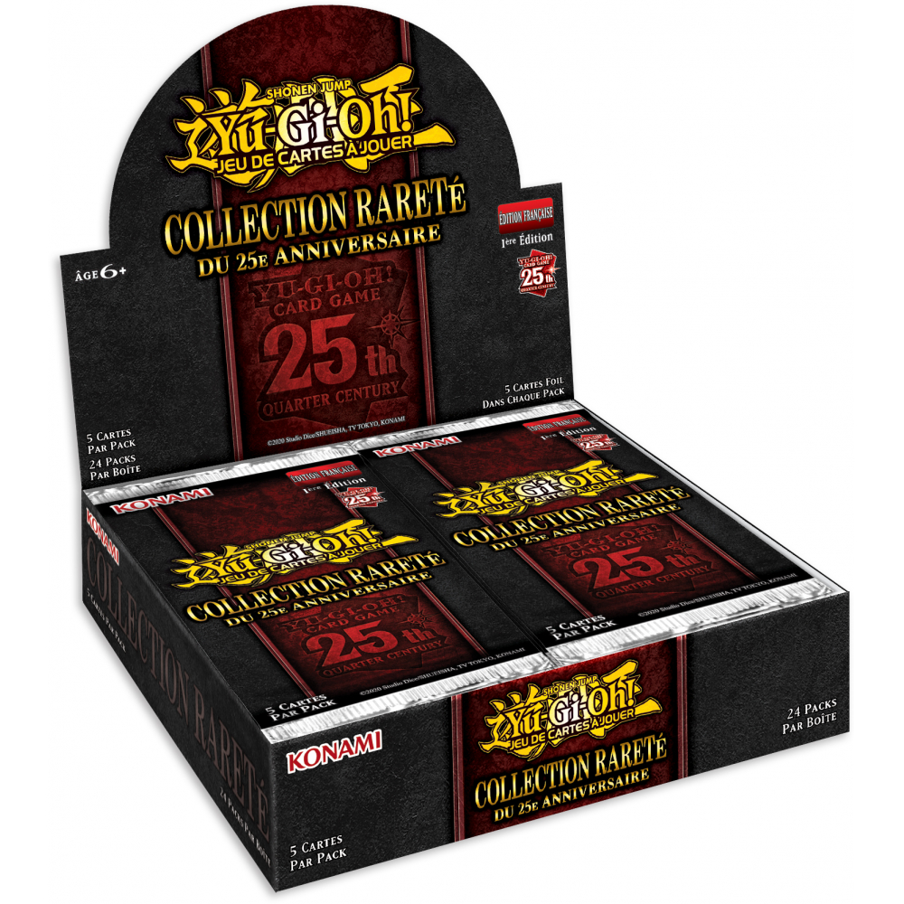 Yu-Gi-Oh! Collection Rareté du 25e Anniversaire - Cartes à Collectionn
