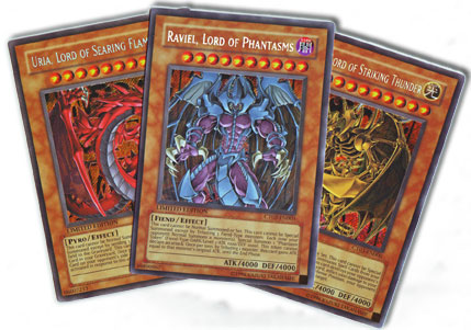 Uria - Hamon - Raviel - Les 3 Bêtes Sacrées (en Anglais) Yu-Gi-Oh! - U