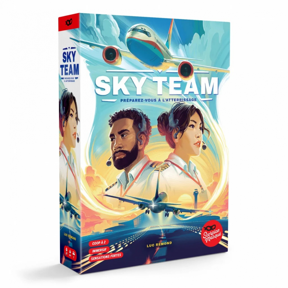 Sky Team - Jeux de Société - Jeu à Deux - Coopératif
