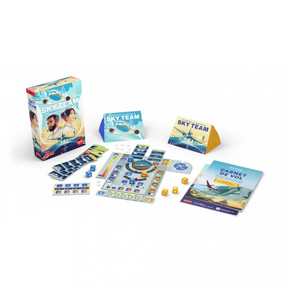 Sky Team - Jeux de Société - Jeu à Deux - Coopératif