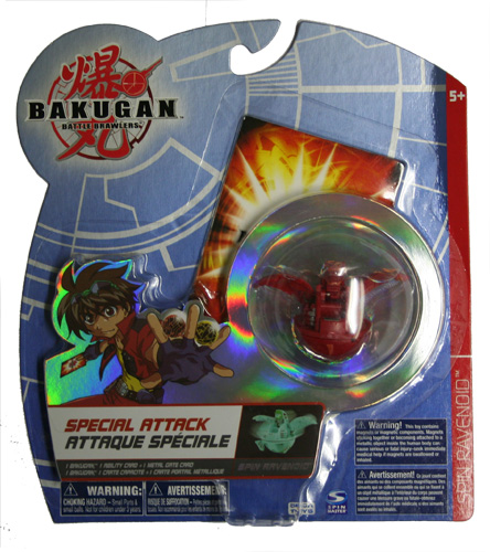 Booster Pack Bakugan Attaque Spéciale - Spin Ravenoid Pyrus Bakugan