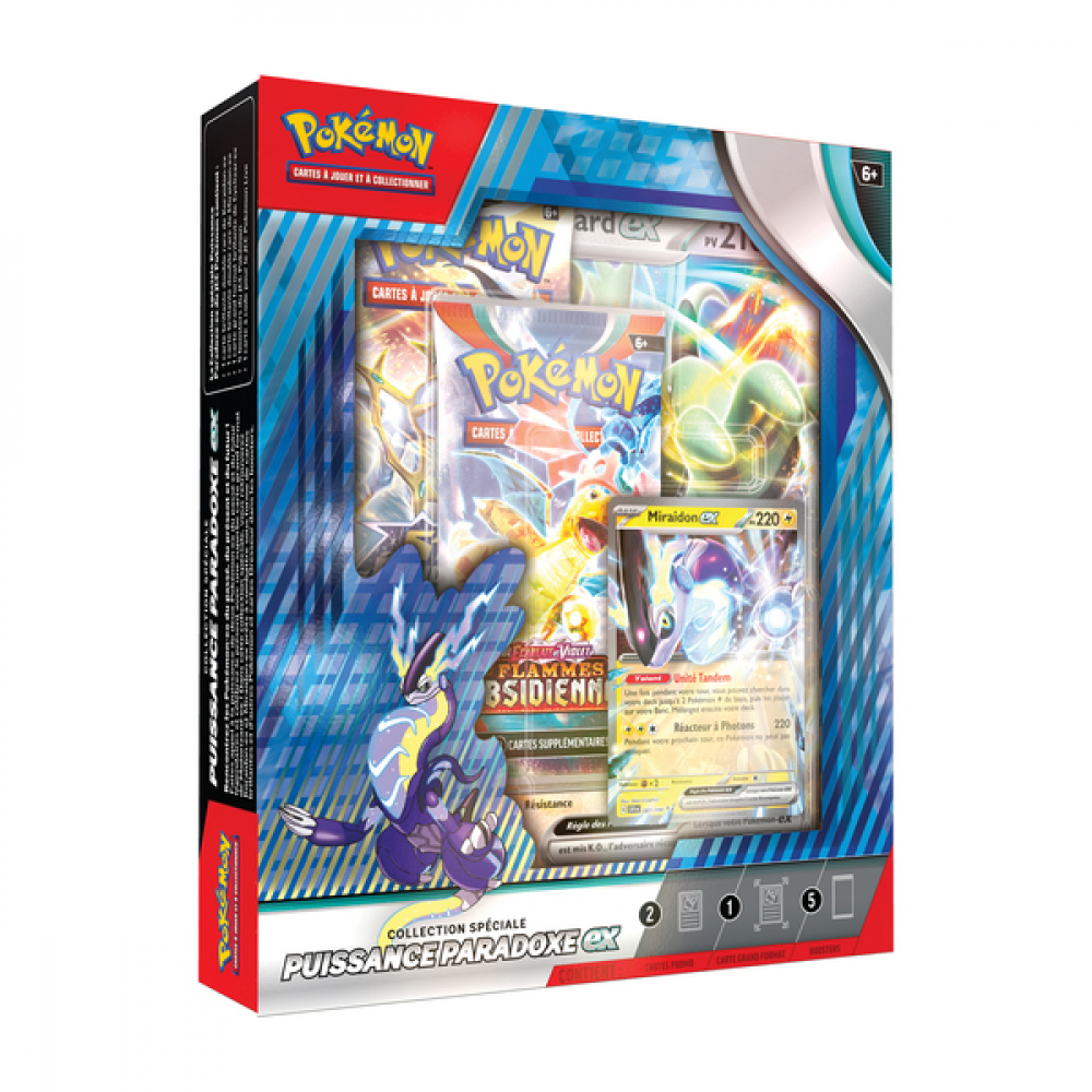 Pokémon Double ex Miraidon & Koraidon ( Double Face ) - Cartes à Colle