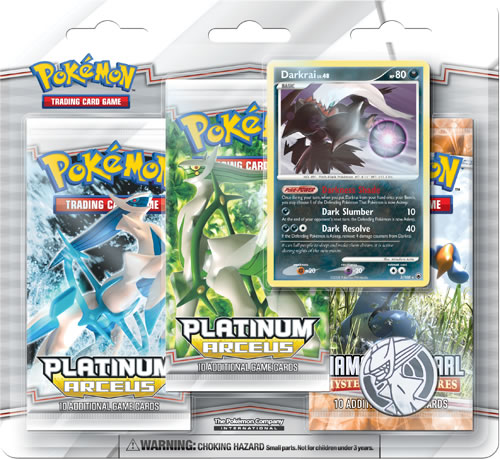 Platinum Arceus - Blister Pack Pokémon - UltraJeux