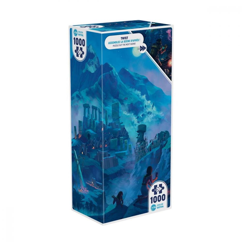 Réfléxion PUZZLE TWIST Ancient Mégalith - 1000 pièces - UltraJeux