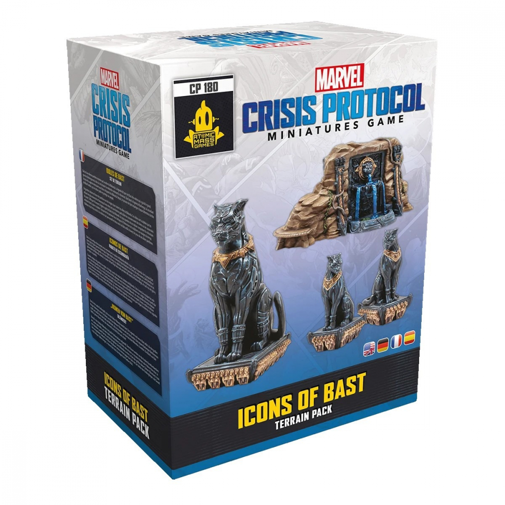Marvel Crisis Protocol : Miniatures Game - Icons of Bast (Terrain Pack