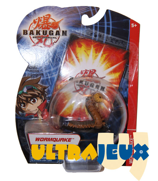 Figurine 2" Wormquake Bakugan - UltraJeux