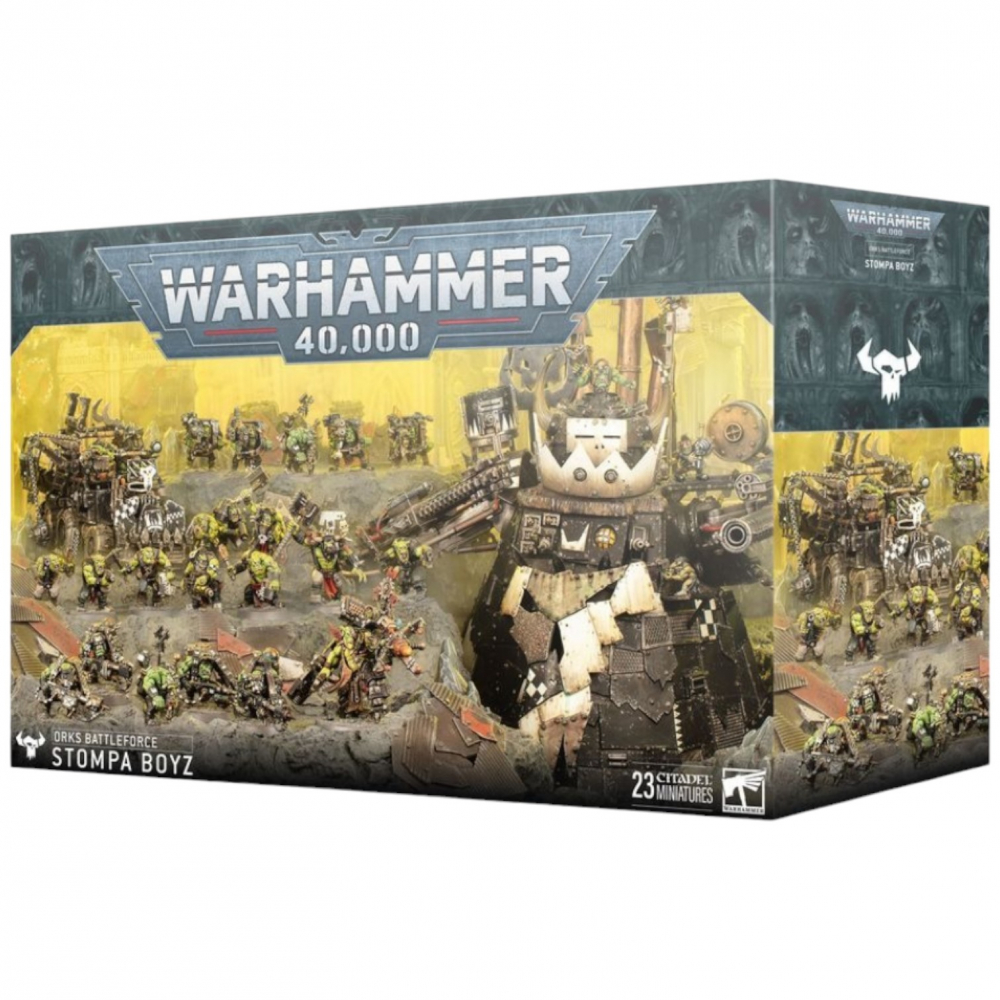 Warhammer 40.000 - Orks Battleforce : Stompa Boyz - Jeux de Figurines