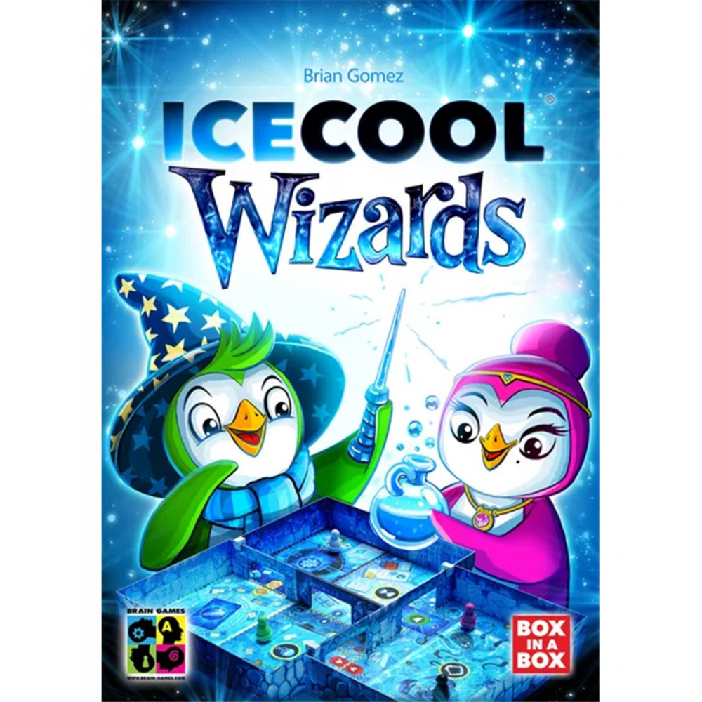 Ice Cool Wizards - Jeux de Société - Enfant - Jeu de Plateau
