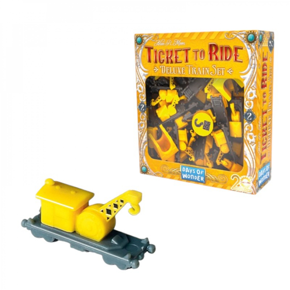 Gestion Les Aventuriers Du Rail : Deluxe Train Set Jaune Les Aventurie