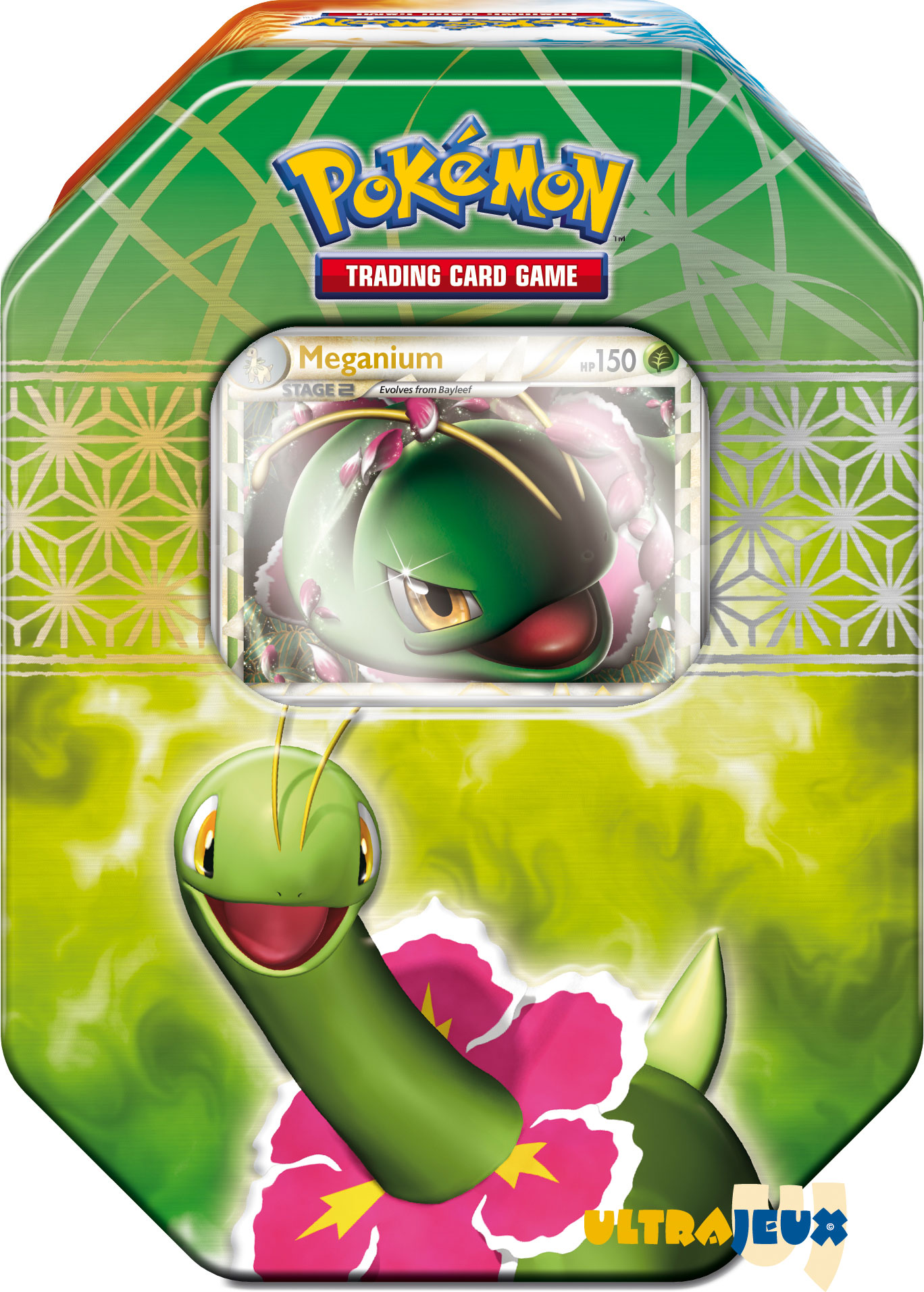 Pokebox Pâques 2010 - Meganium Prime Pokémon - UltraJeux