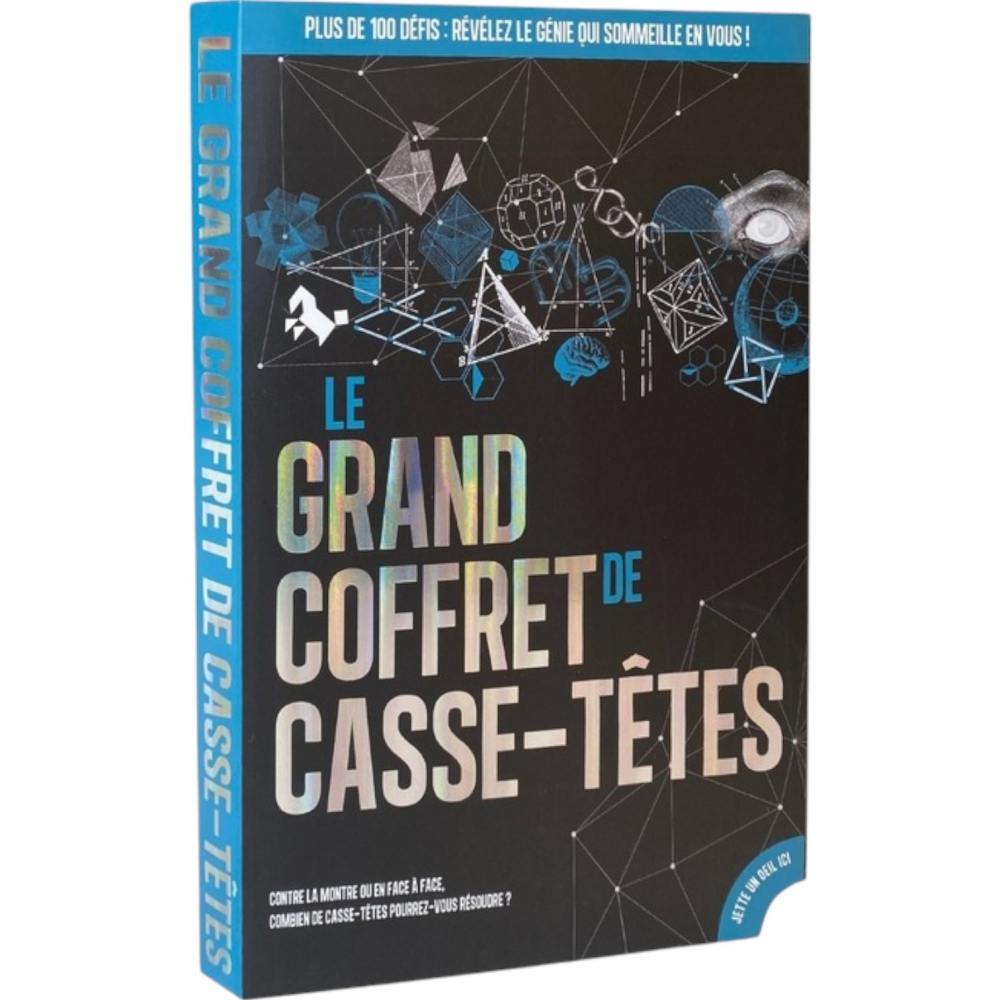 Le Grand Coffret de Casse-Têtes - Jeux de Société - Réflexion - Casse-