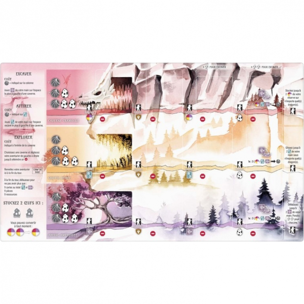 Wyrmspan - Playmat Joueur (unité) - Jeux de Société - Best-Seller - Ta