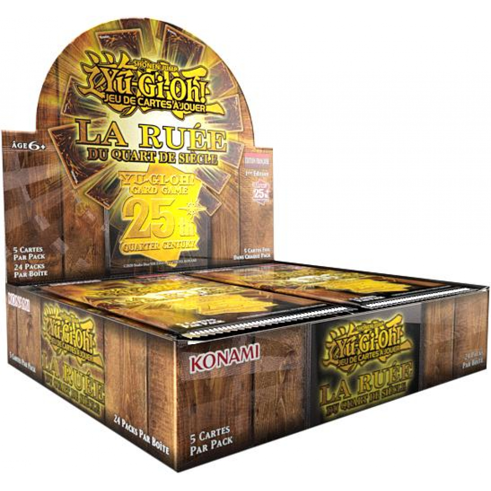 Display de 24 boosters - La Ruée du Quart de Siècle - Boite de Booster