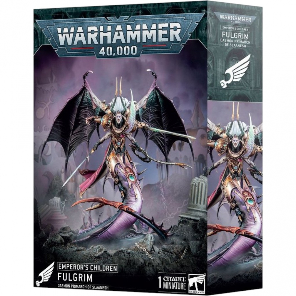 Figurines Warhammer 40.000 - Emperor's Children : Fulgrim Daemon Prima