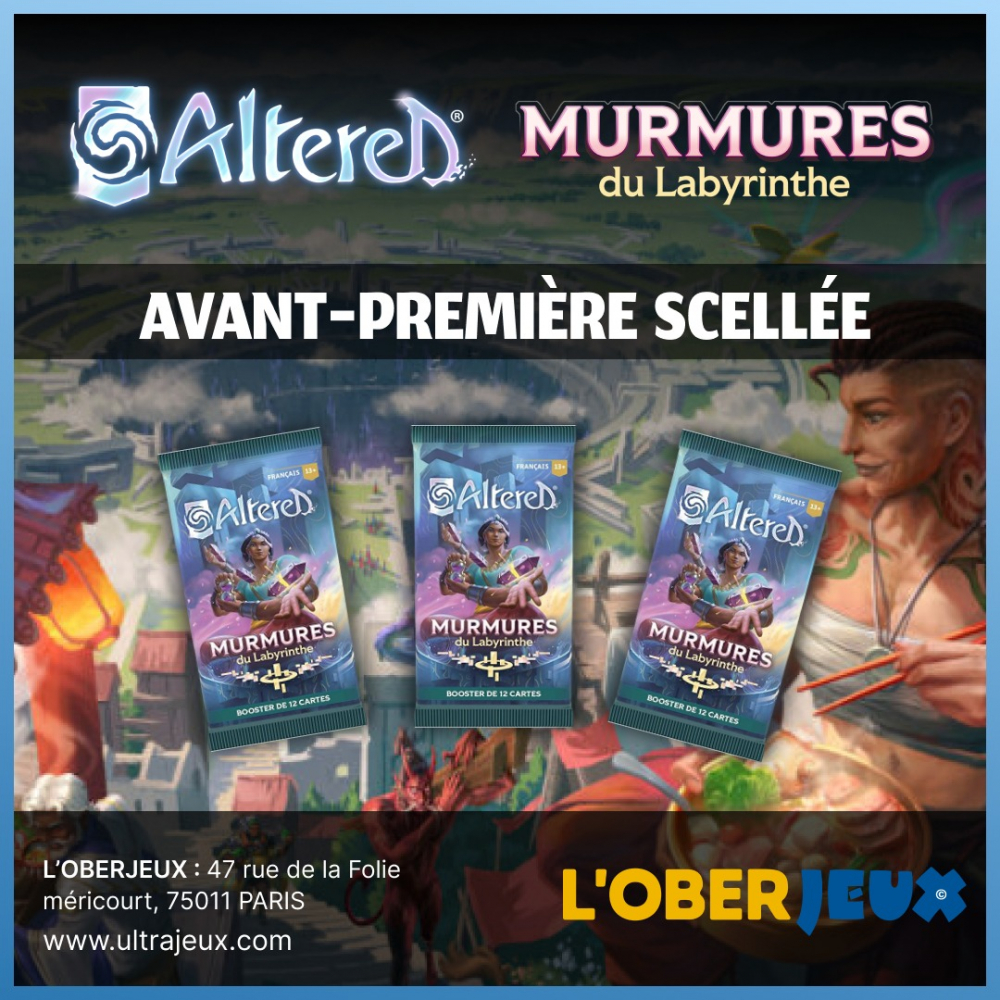 Evénements Avant Première - Murmures du Labyrinthe - Scellé - Mardi 3