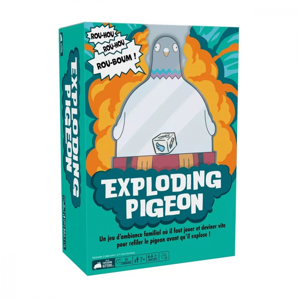 Exploding pigeon - Jeux de Société - Rapidité - Adresse
