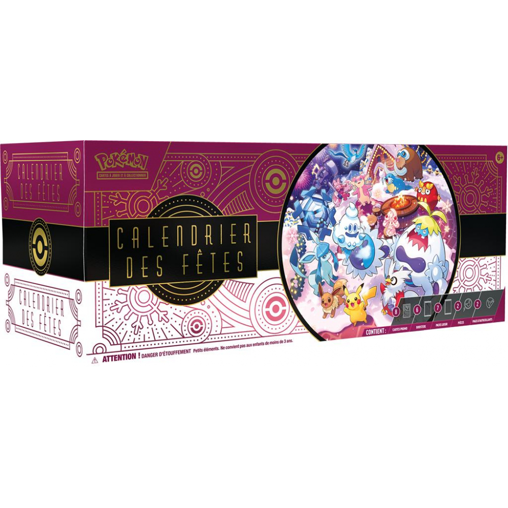 Pokémon Calendrier de l'Avent 2025 - Cartes à Collectionner