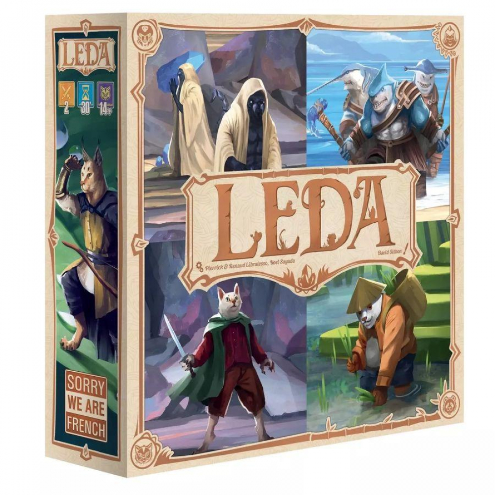 Leda - Jeux de Société - Jeu à Deux - Réfléxion