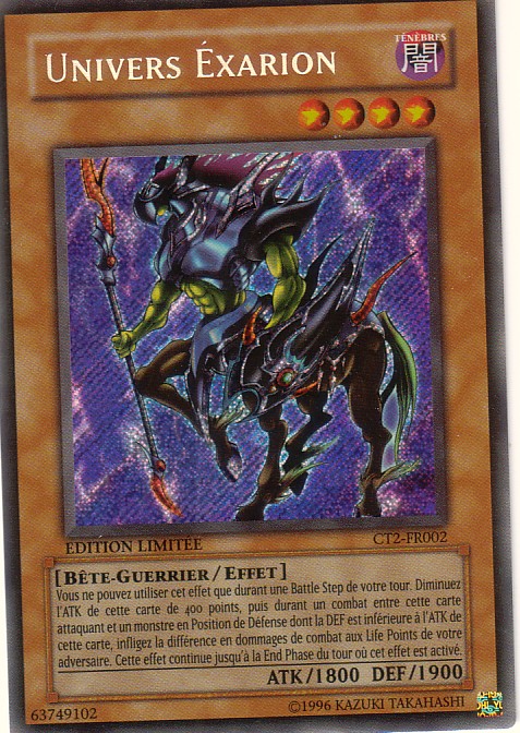 Yu-Gi-Oh! Univers Exarion - Cartes à Collectionner