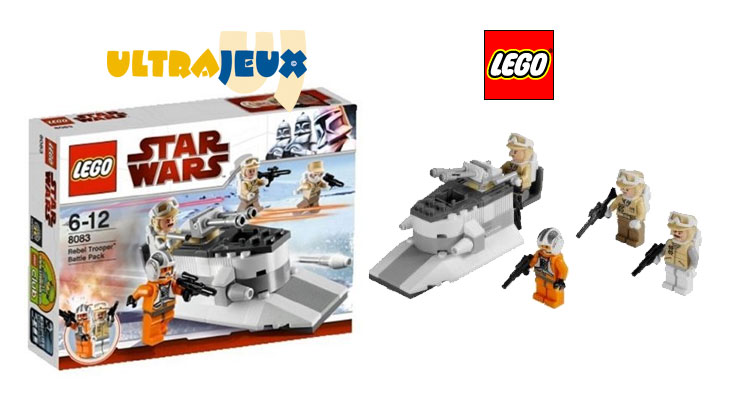 8083 - Rebel Trooper Battle Pack LEGO - UltraJeux