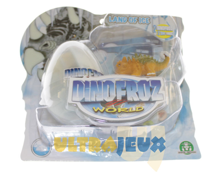 Pack 2 Dinofroz - World (saison 2) - Ice Land - Jeux de Figurines - DI