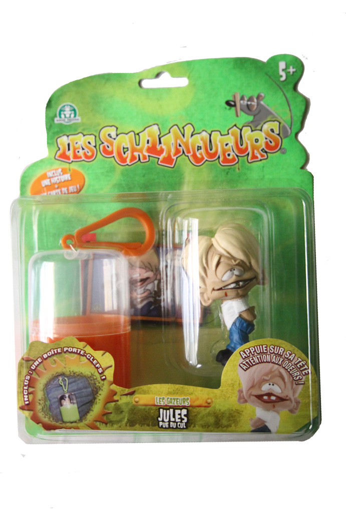 Personnage Avec Boite - Jules Pue Du Cul - Jeux de Figurines - Les Sch