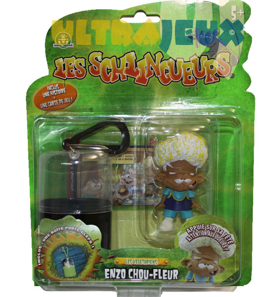 Personnage Avec Boite - Enzo Le Chou-fleur - Jeux de Figurines - Les S