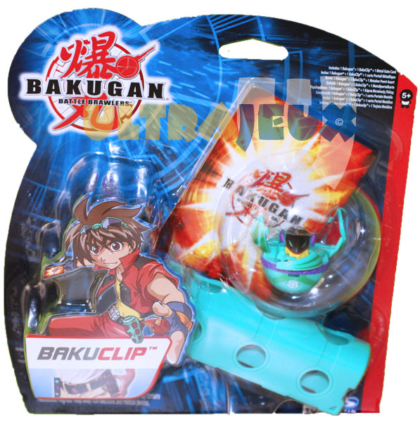 Bakuclip Solid + Bakugan Vert Bakugan - UltraJeux