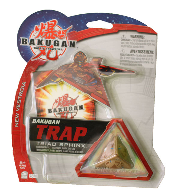 Bakugan Trap - Triad Sphinx - Subterra - Jeux de Figurines - Bakugan