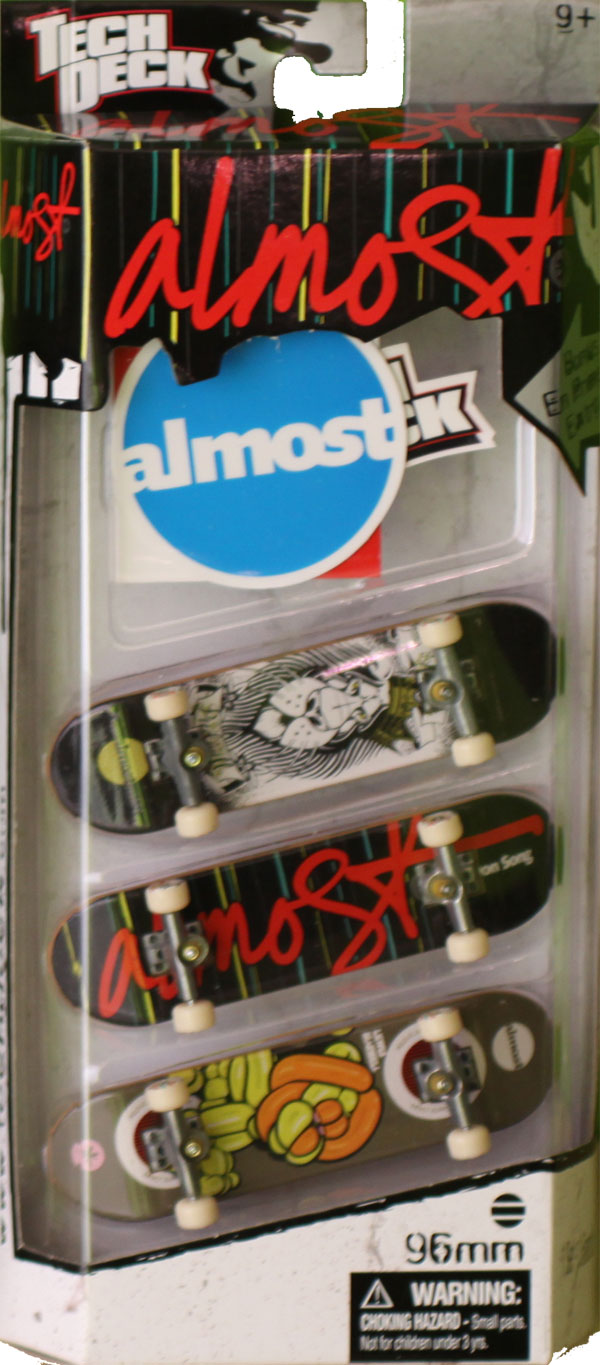 3 Finger Skate + Stickers Almost - Jeux de Figurines - Tech Deck