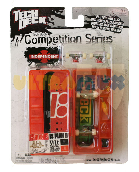 Competition Series - Rouge - Plan B - Jeux de Figurines - Tech Deck