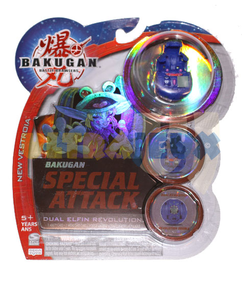 Bakugan Special Attack - Dual Elfin Revolution Aquos - Jeux de Figurin