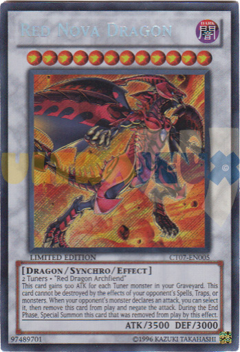 Red Nova Dragon Yu-Gi-Oh! - UltraJeux