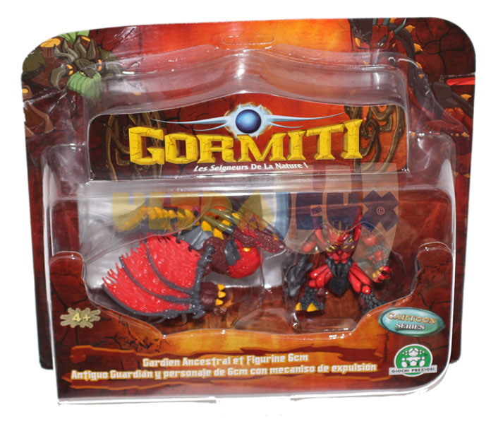 Gardien Ancestral Et Figurine - Magmion Gormiti - UltraJeux