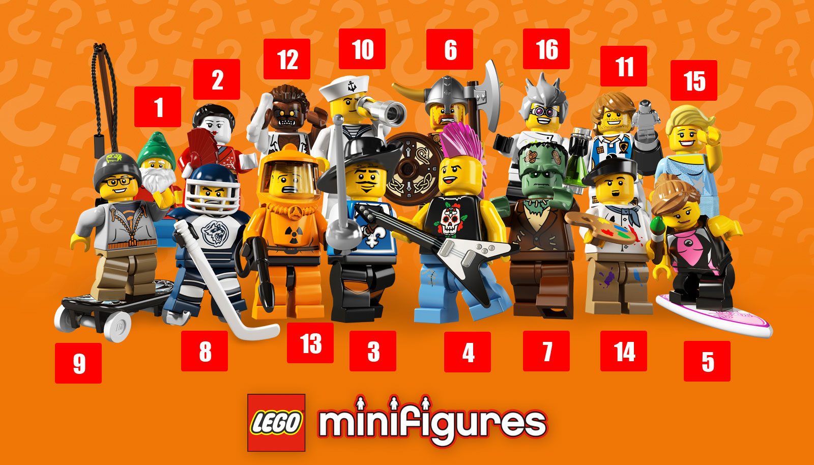 Minifigures Série 4 - 07 - Frankenstein - Jeux de Construction - LEGO
