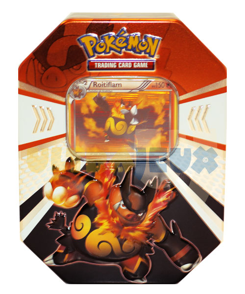 Pokebox Pokébox Noir Et Blanc - Roitiflam Pokémon - UltraJeux