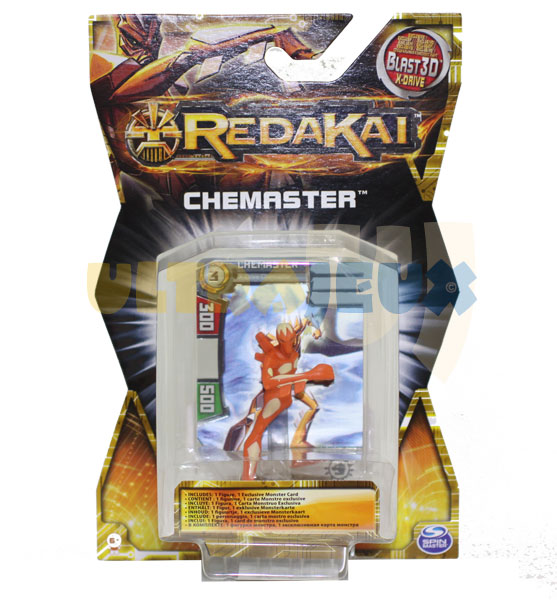 Redakai Figurine X-drive + Carte Chemaster - Cartes à Collectionner