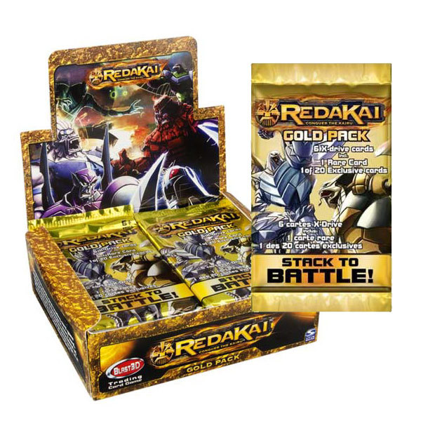 Redakai Booster Gold Pack - Cartes à Collectionner