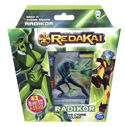 Deck De Structure Radikor - - Redakai - Cartes à Collectionner
