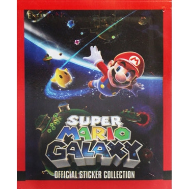 Pack De 40 Stickers Super Mario Galaxy