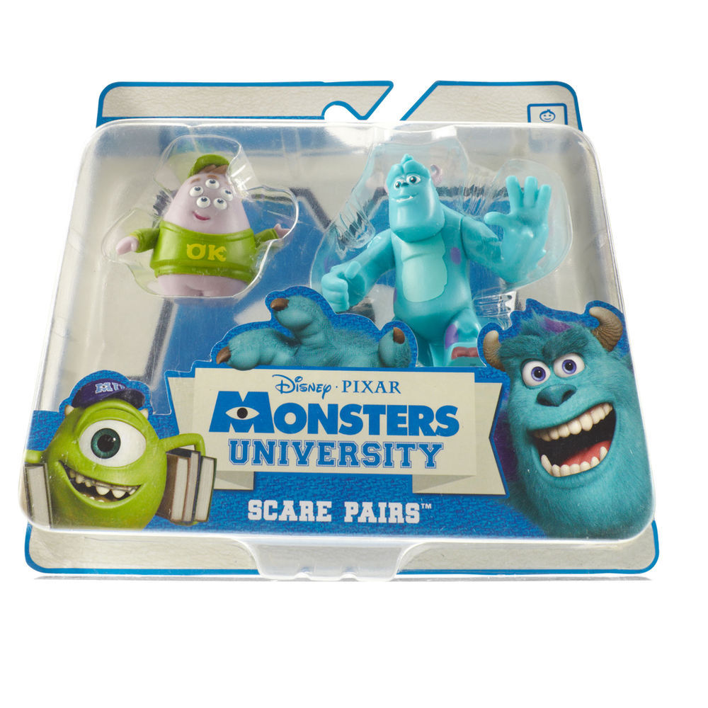 Duo De Figurines - Scott Squibbles & Jacques Sullivan- 5cm Monstres et