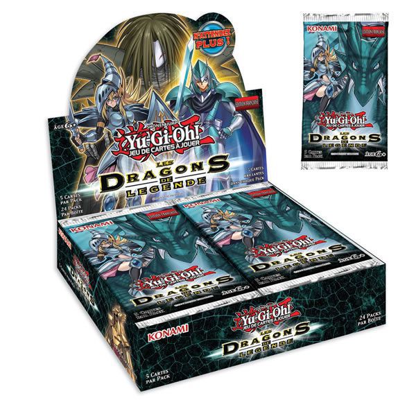 Yu-Gi-Oh! Boite De 24 Boosters Dragons De Légendes - Cartes à Collecti