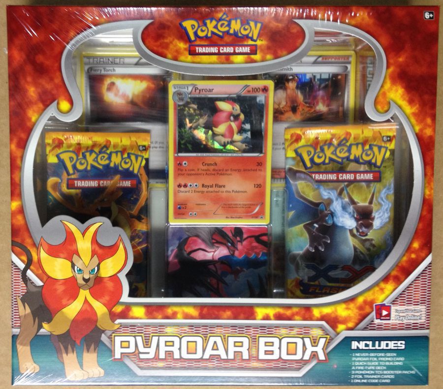 Produit Spécial Pack Nemelios (anglais) Pyroar Box Pokémon - UltraJeux